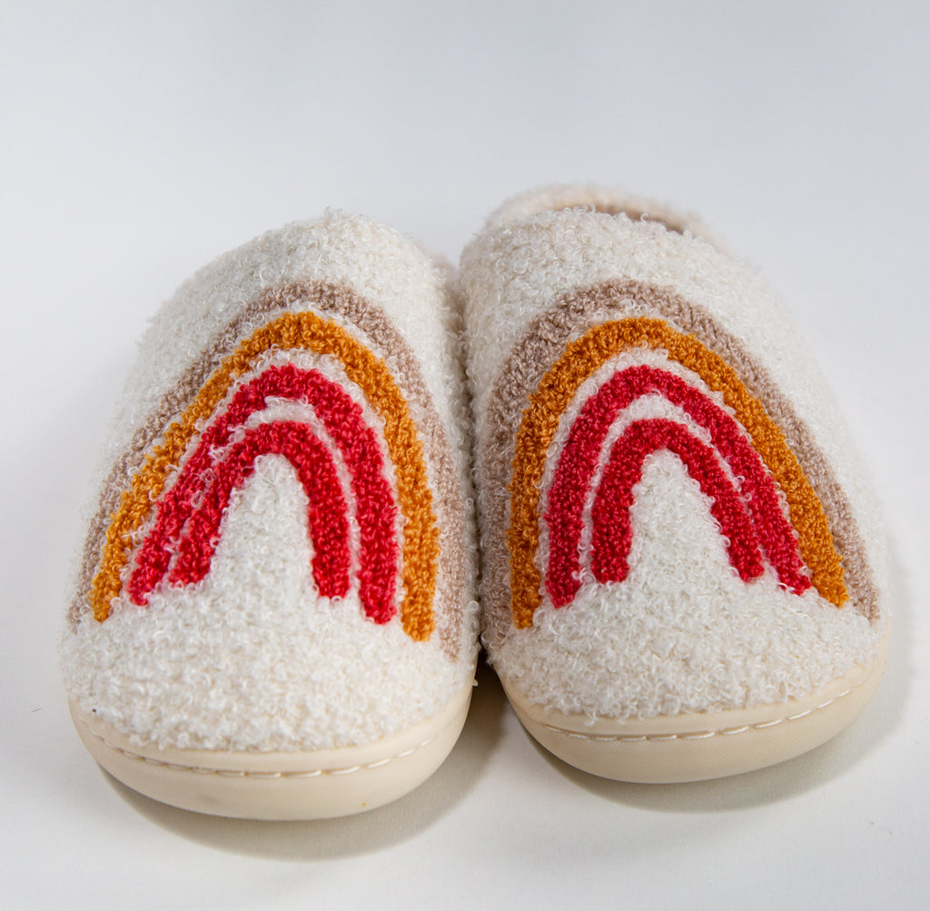 Rainbow Slippers – Bag It Up Boutique
